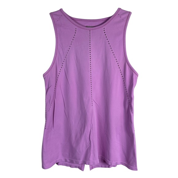 Athleta | Tops | Athleta Womens Foothill Tank Top Medium Purple Split ...